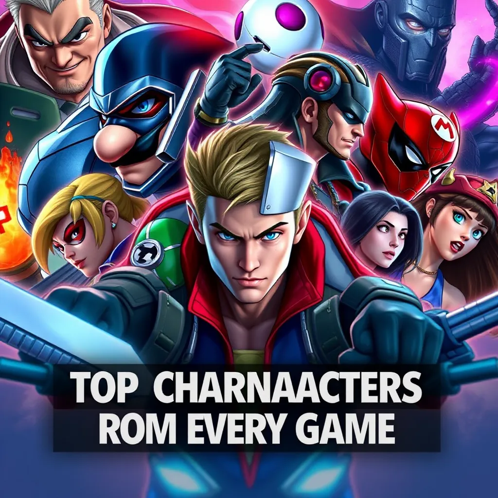 Top Characters from Every Game: A Fan's Favorite Picks : LevelUpTalk