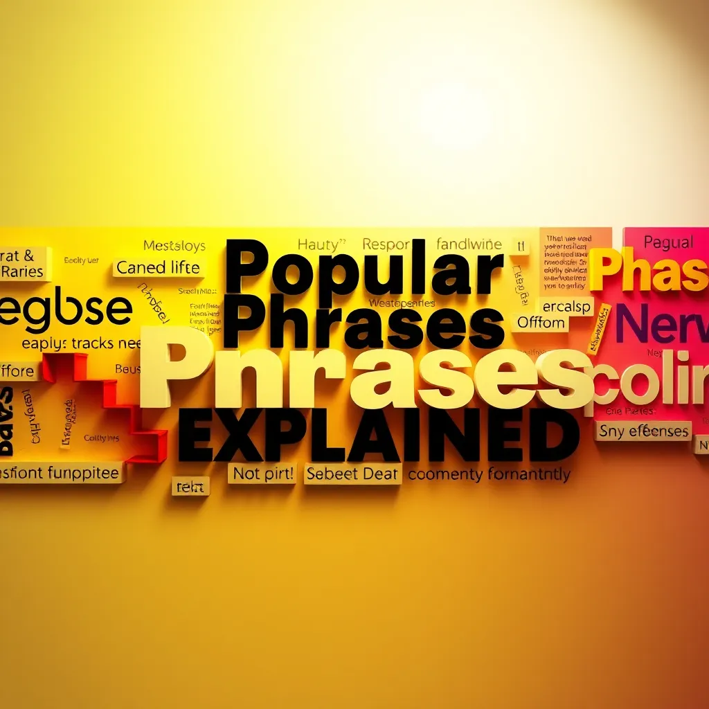 Exploring the Reasons Behind Common Phrases : LevelUpTalk