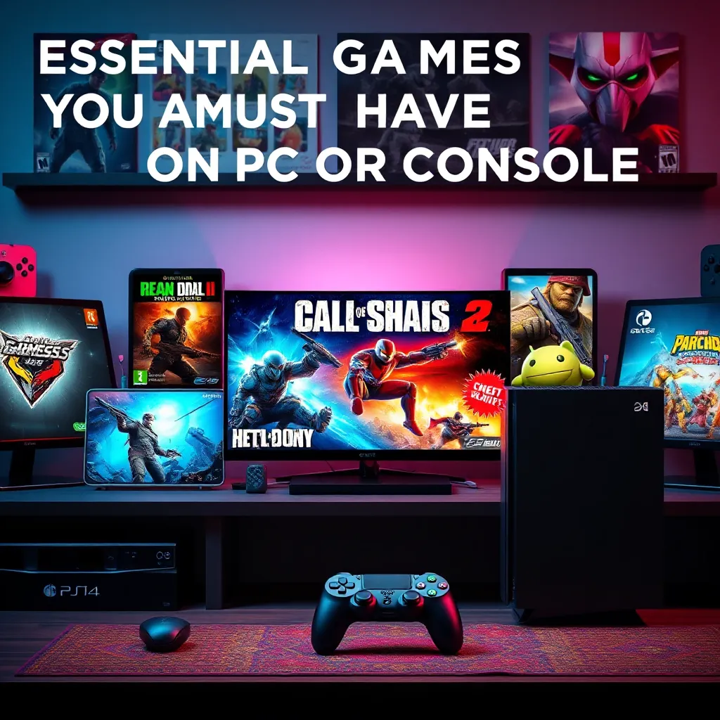 Essential Games You Must Always Have on PC or Console : LevelUpTalk