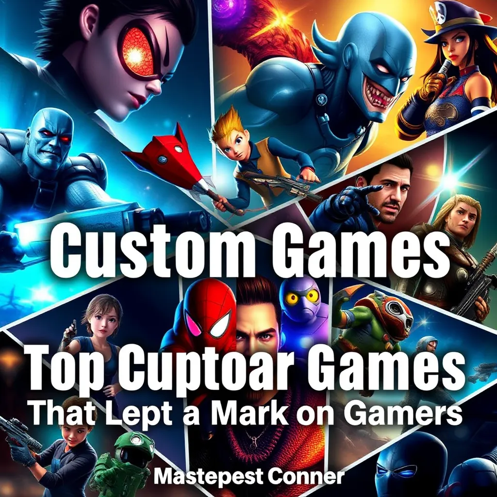 Top Custom Games That Left a Mark on Gamers : LevelUpTalk