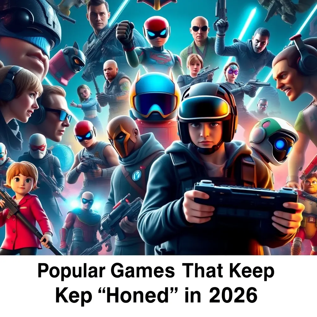 Popular Games That Keep Gamers Hooked in 2026 : LevelUpTalk