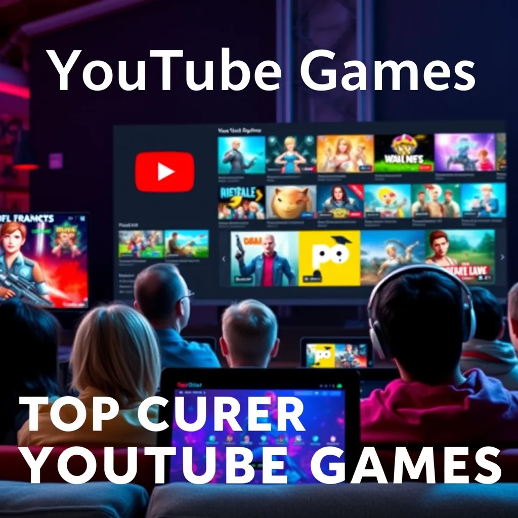 Top Current YouTube Games: What Are People Watching? : LevelUpTalk
