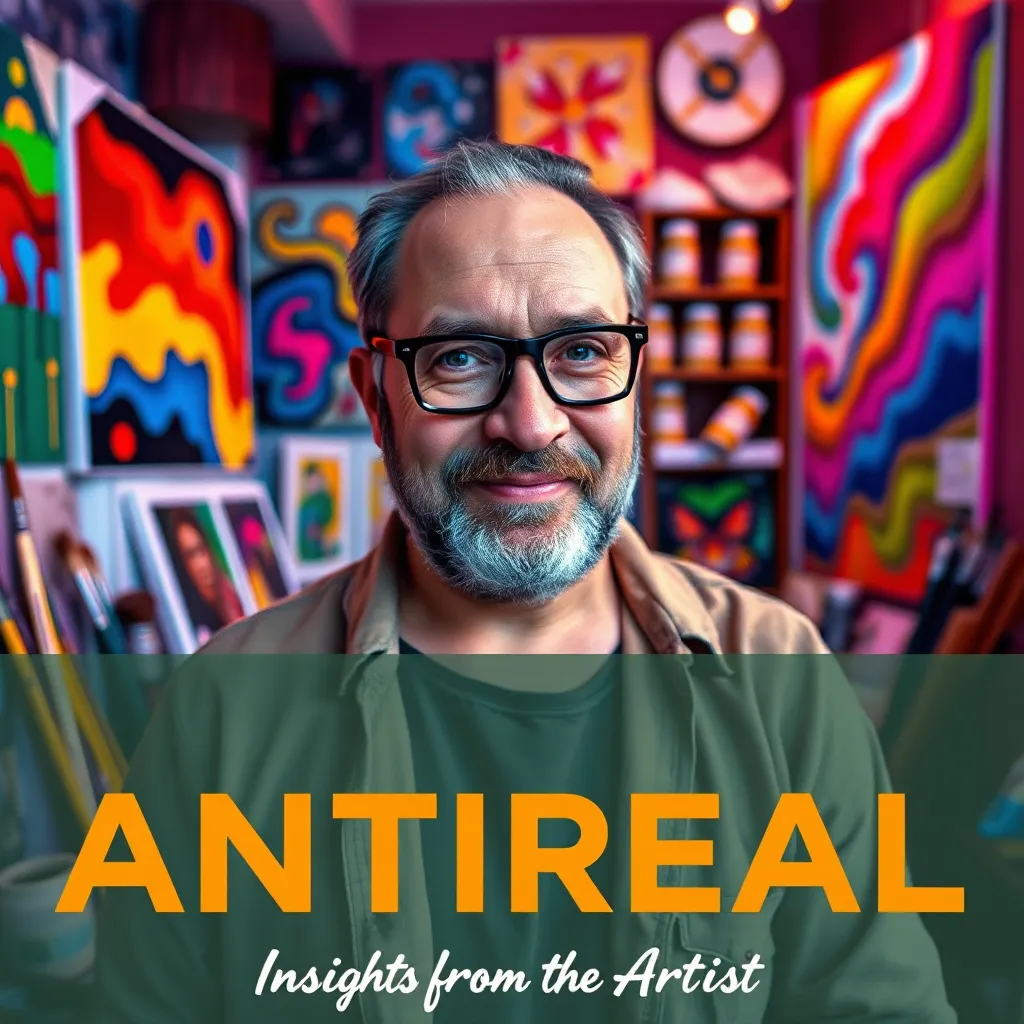Interview with ANTIREAL: Insights from the Artist : LevelUpTalk
