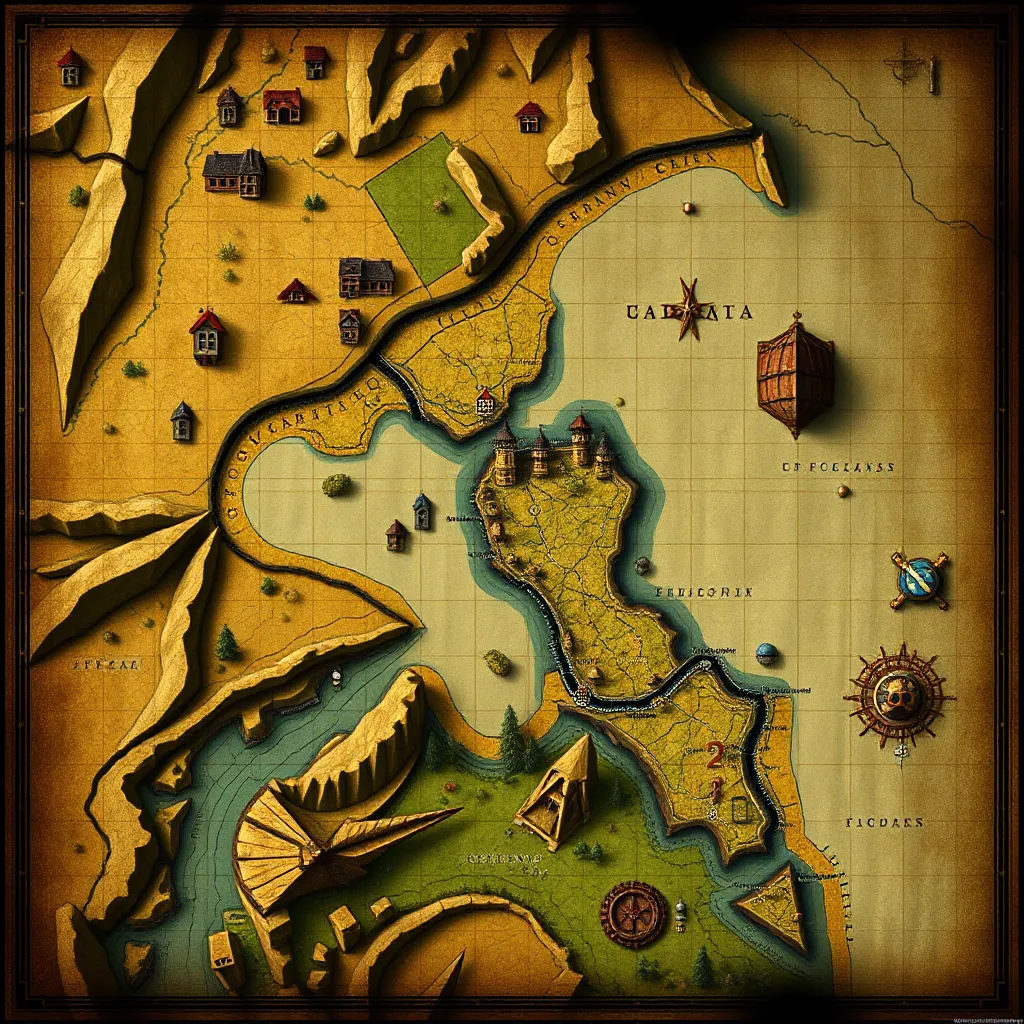 Post-Apocalyptic Medieval New England Map Ideas : LevelUpTalk