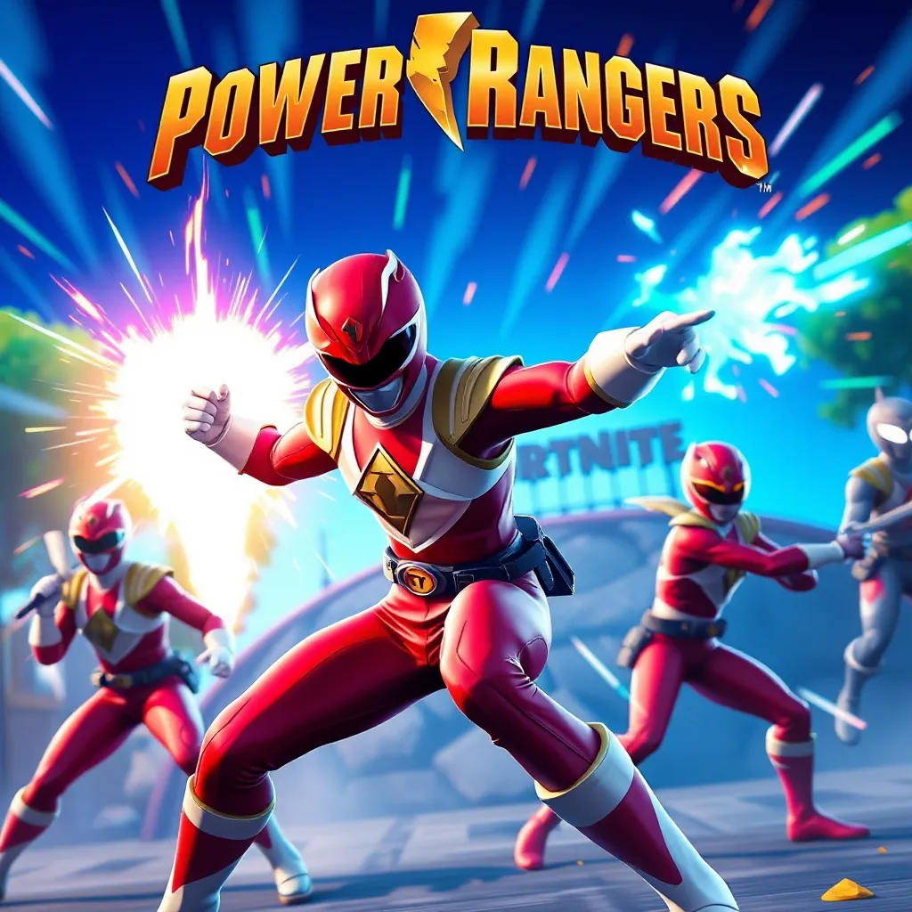 Power Rangers Rumored to Join Fortnite on August 7 : LevelUpTalk