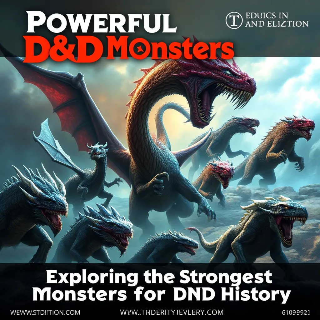Exploring the Strongest Monsters in DND History : LevelUpTalk