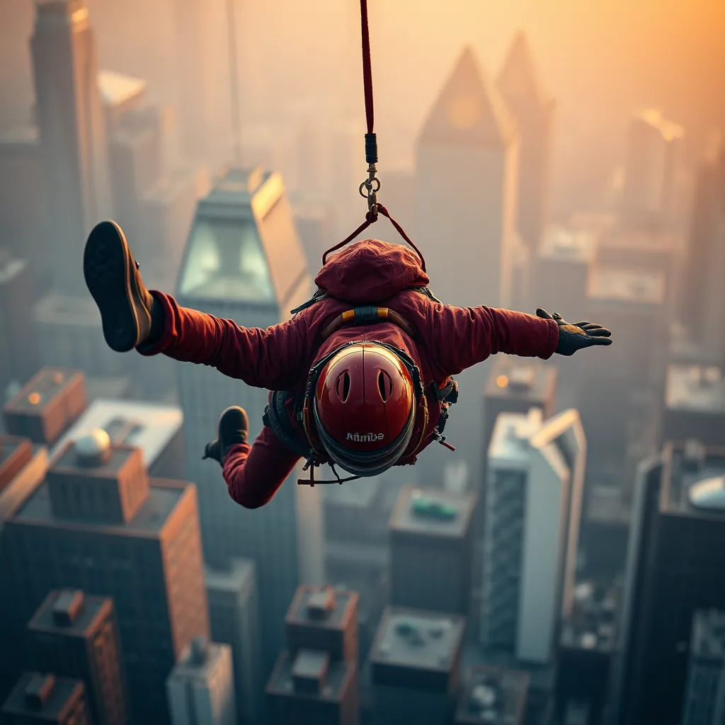 Satisfying Clip of a Pre-Dropper Getting Dropped From Height : LevelUpTalk