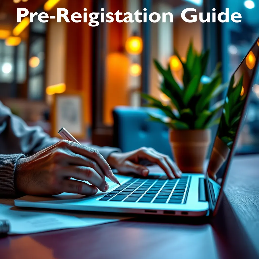 Guidelines for Pre-Registration in Online Platforms : LevelUpTalk