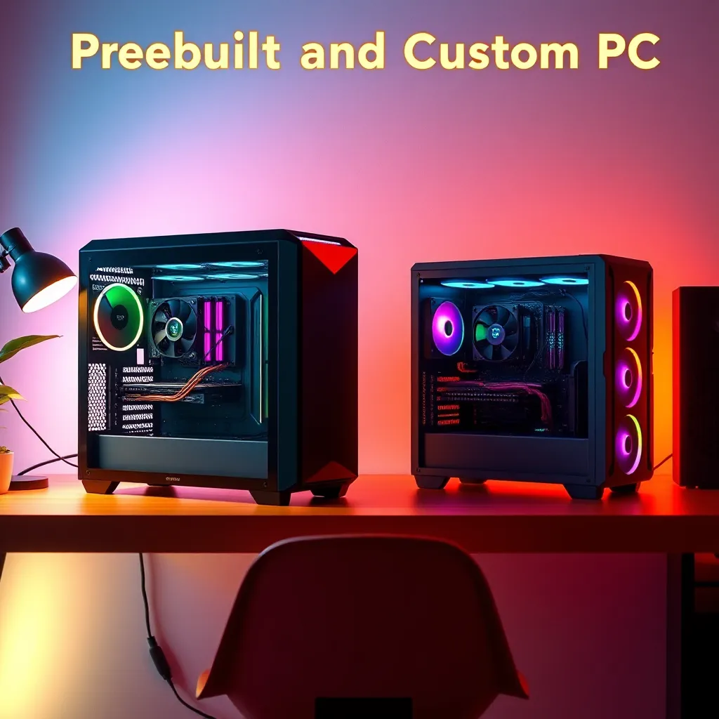 Choosing Between Prebuilt and Custom PC: What to Do? : LevelUpTalk