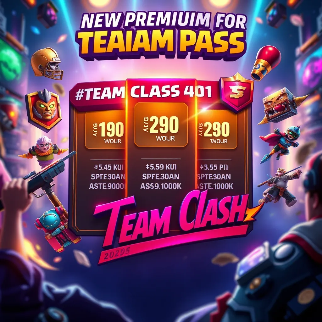 New Premium Pass Pricing Structure for Team Clash in 2025 : LevelUpTalk