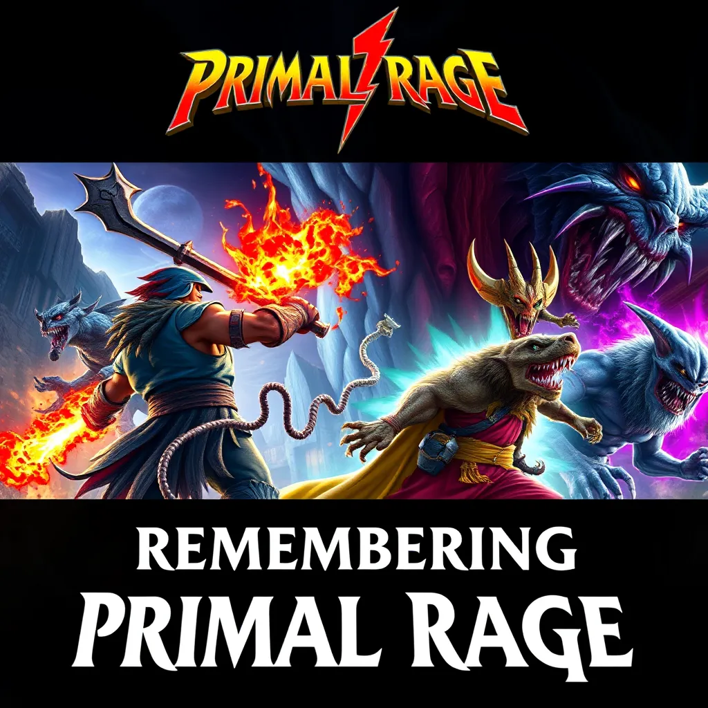 Remembering Primal Rage: A Look Back at the 1994 Classic : LevelUpTalk