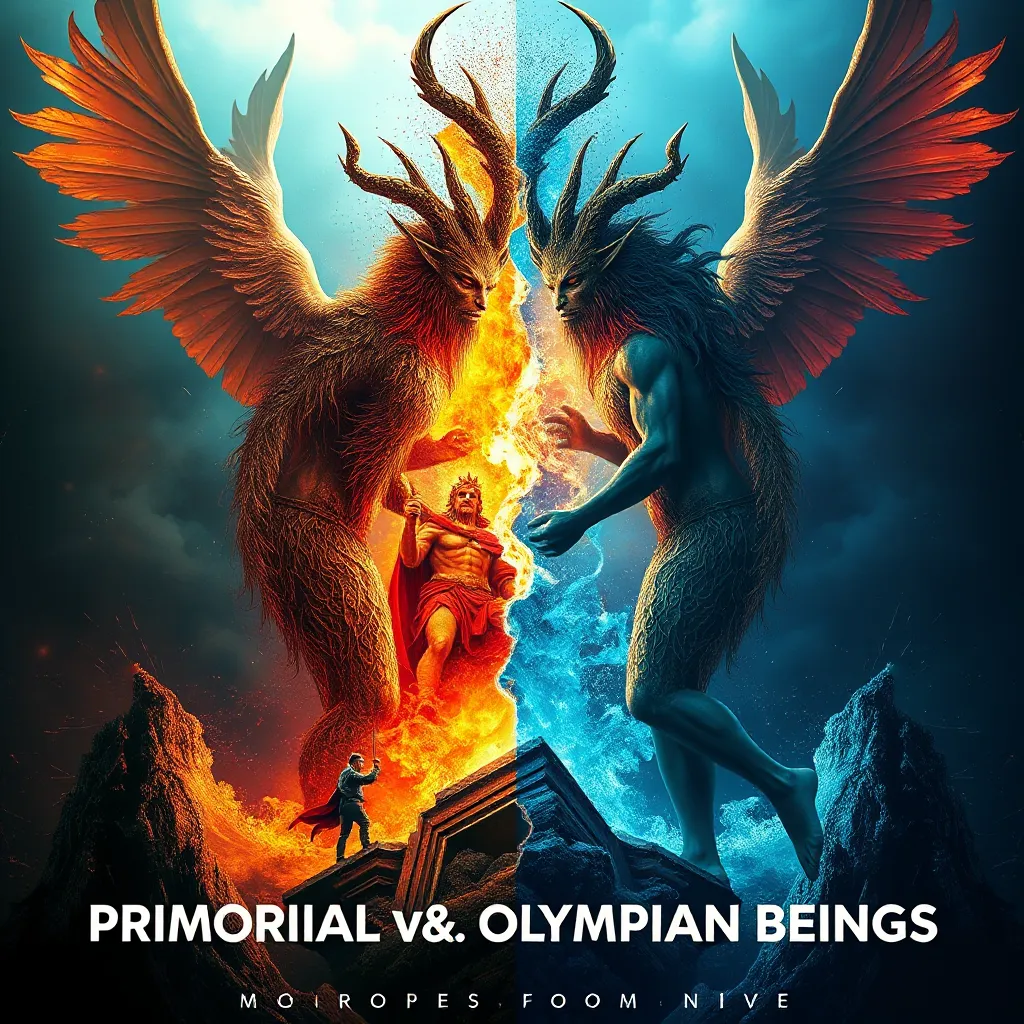 Exploring the Origins: Primordial vs. Olympian Beings : LevelUpTalk