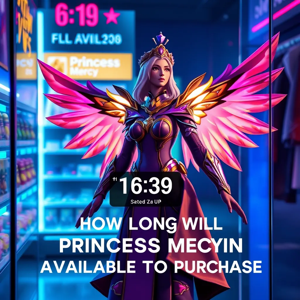 How Long Will Princess Mercy Skin Be Available for Purchase? : LevelUpTalk