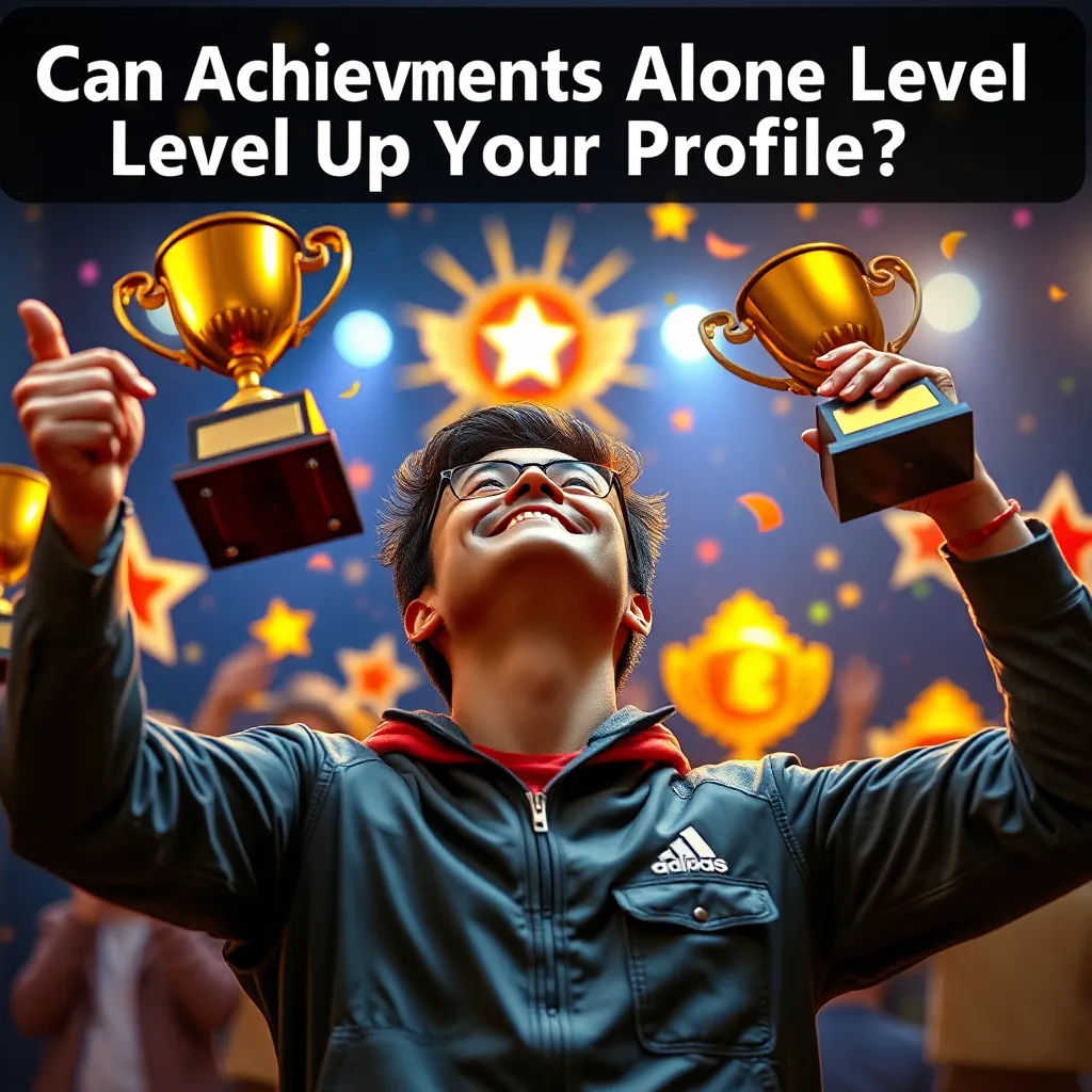 Can Achievements Alone Level Up Your Profile? : LevelUpTalk
