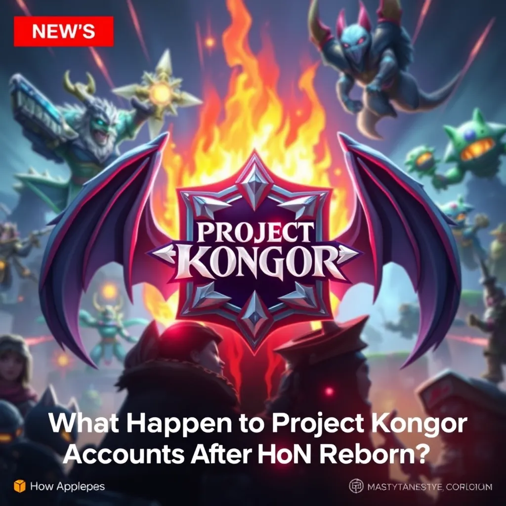 What Will Happen to Project Kongor Accounts After HoN Reborn? : LevelUpTalk
