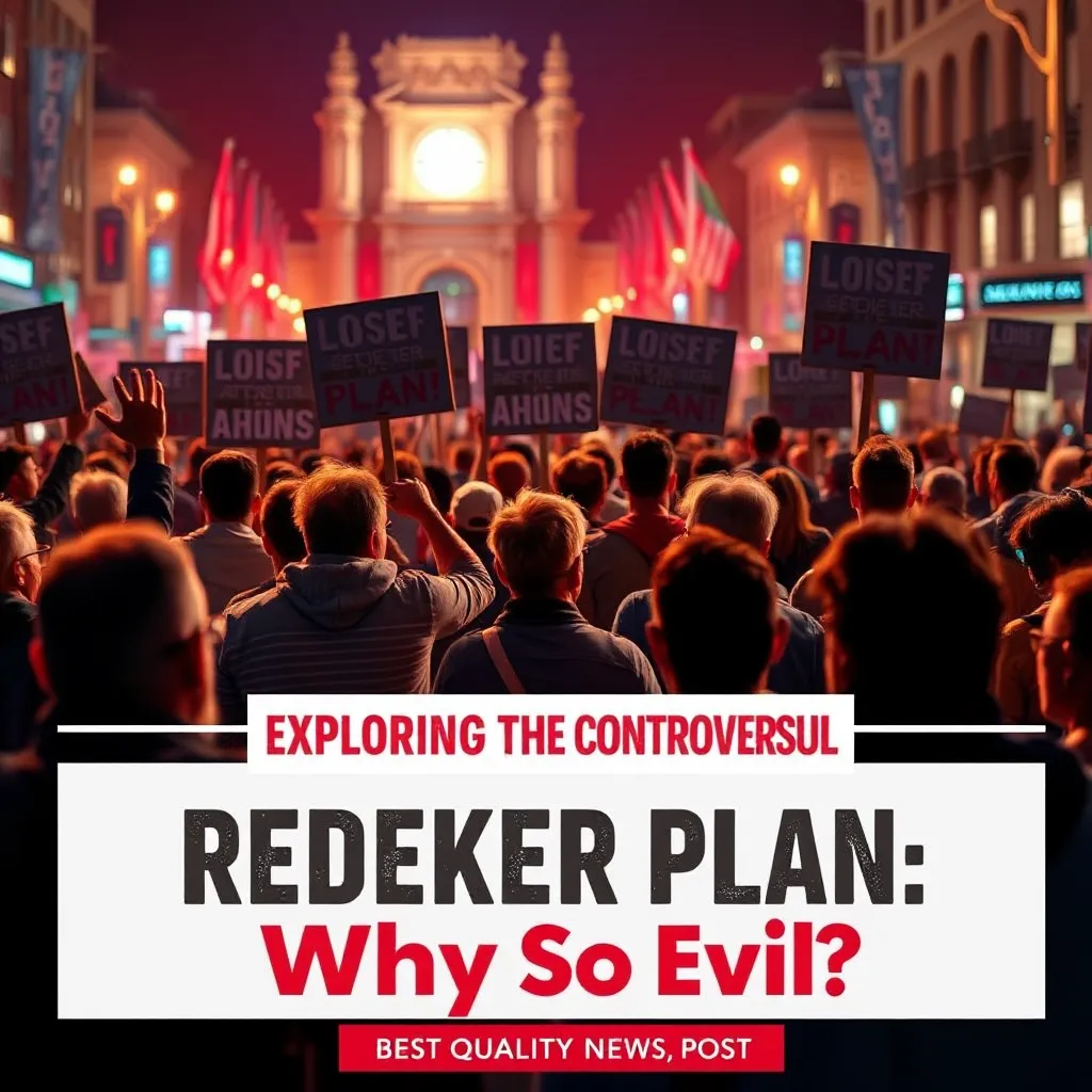 Exploring the Controversial Redeker Plan: Why So Evil? : LevelUpTalk