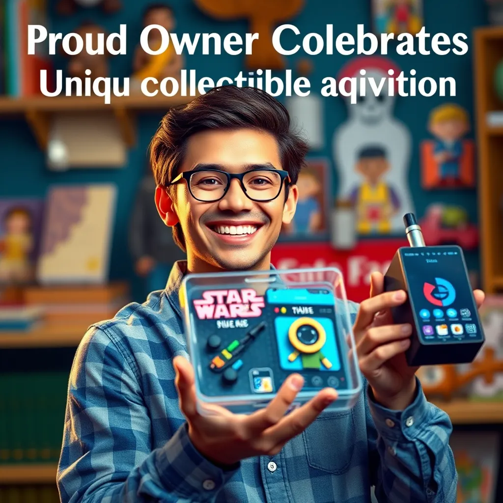 Proud Owner Celebrates Unique Collectible Acquisition : LevelUpTalk