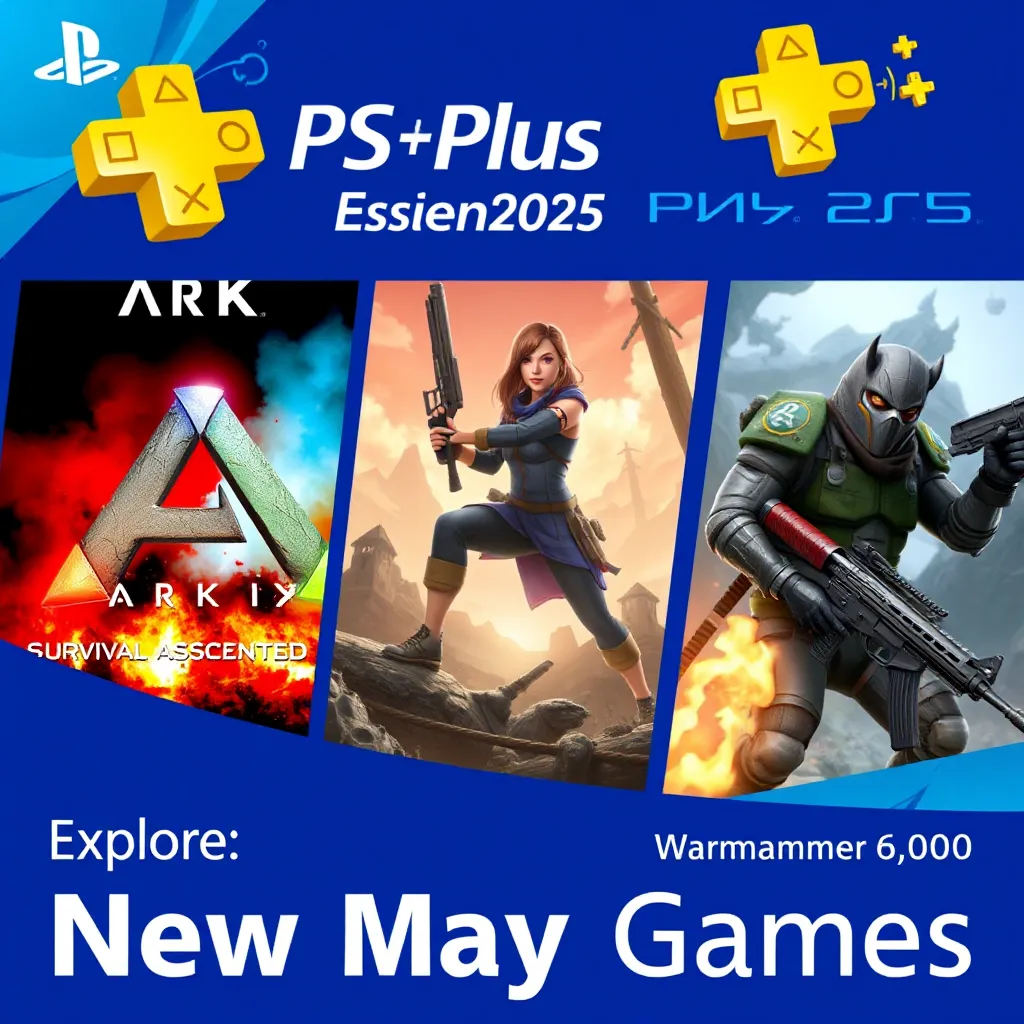 Explore PS Plus Essential's New Games for May 2025 : LevelUpTalk