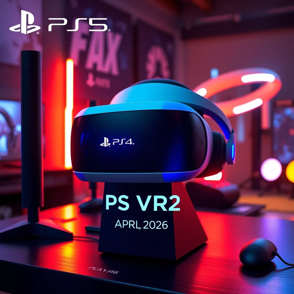 PS VR2 Launch for PlayStation 5 Set for April 30th, 2026 : LevelUpTalk