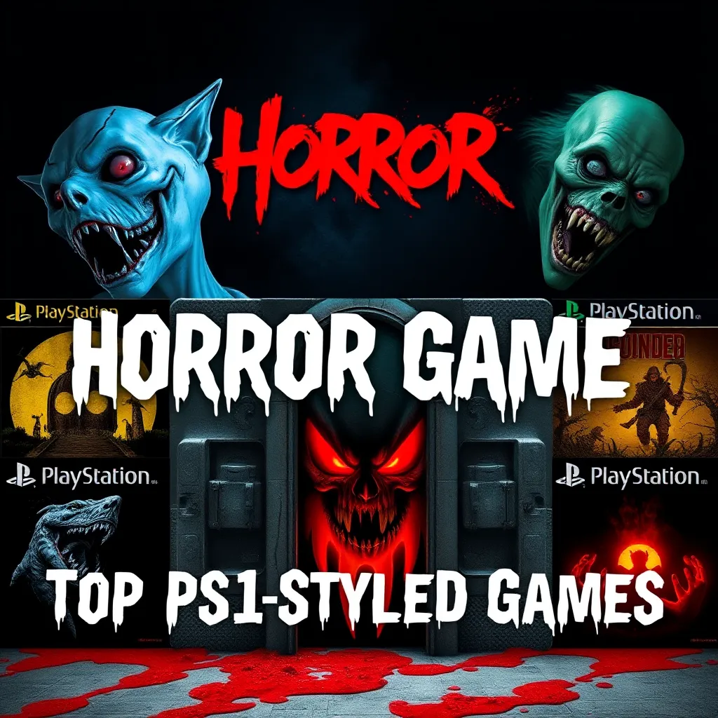 Top PS1-Style Horror Games Available on Steam : LevelUpTalk