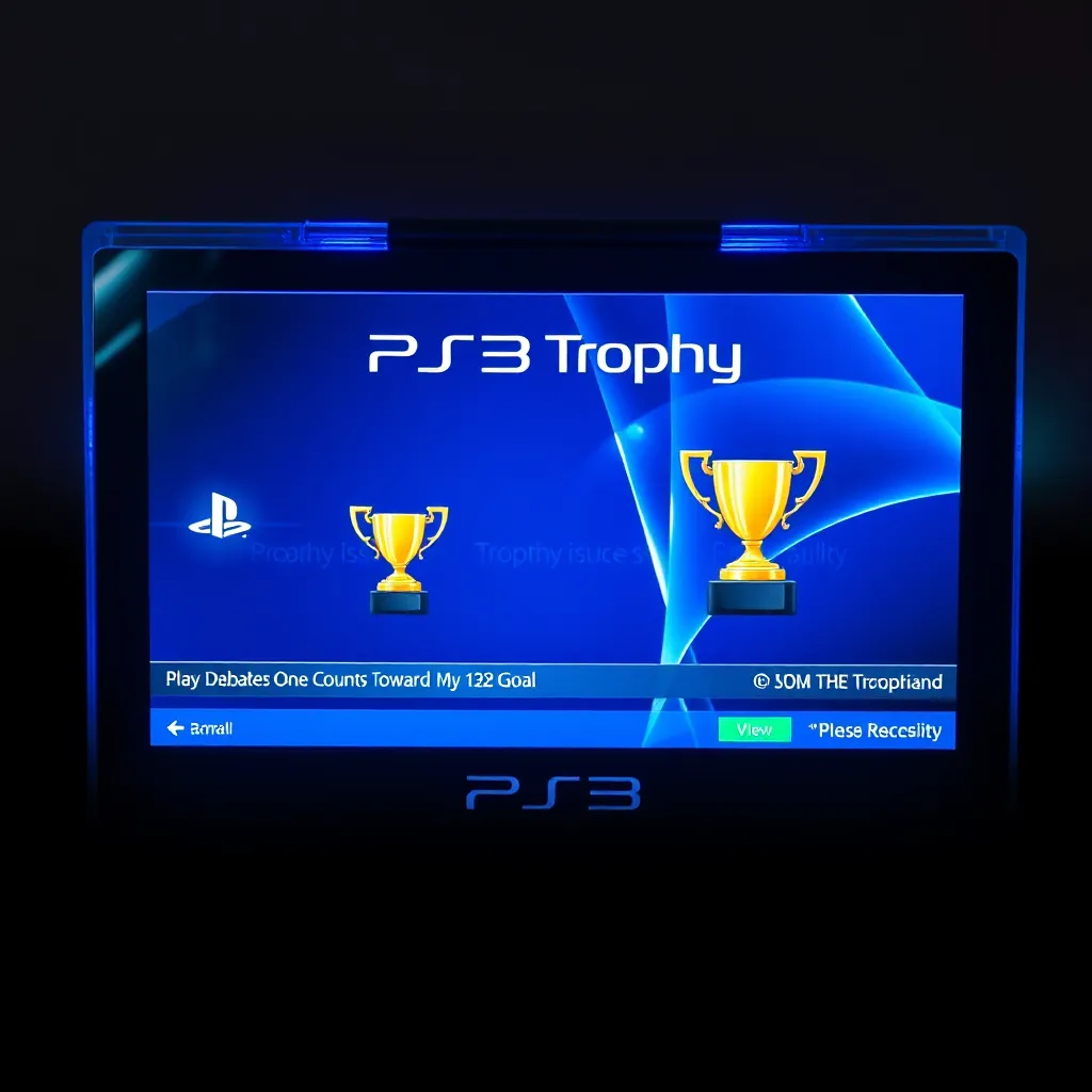 PS3 Trophy Issues: Only One Counts Towards My 128 Goal : LevelUpTalk