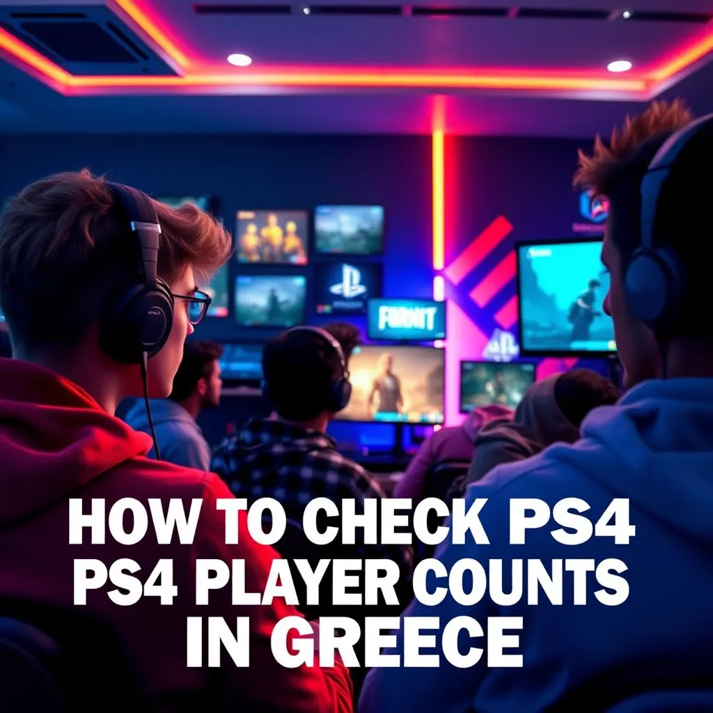 How to Check PS4 Player Counts in Greece : LevelUpTalk