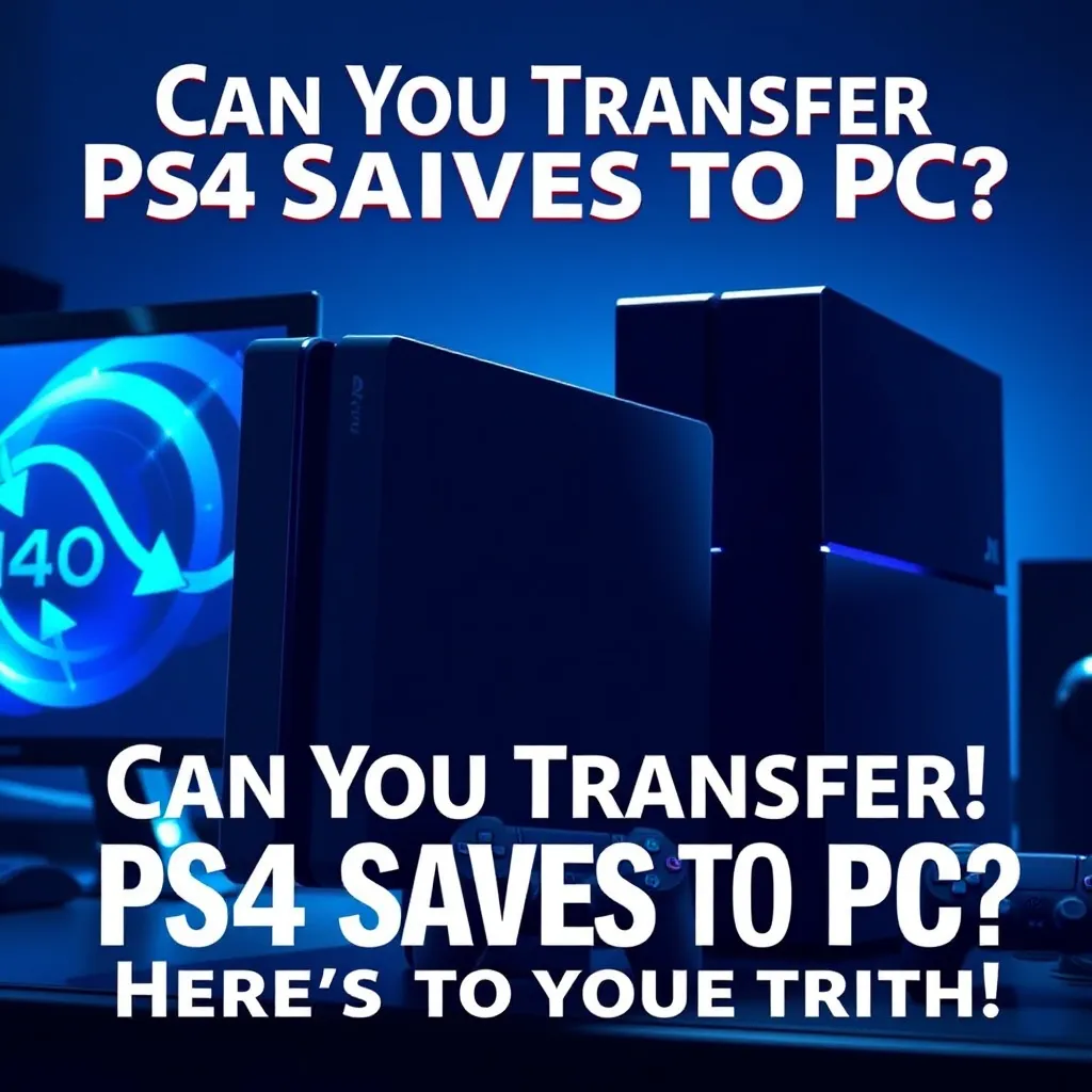 Can You Transfer PS4 Saves to PC? Here's the Truth! : LevelUpTalk