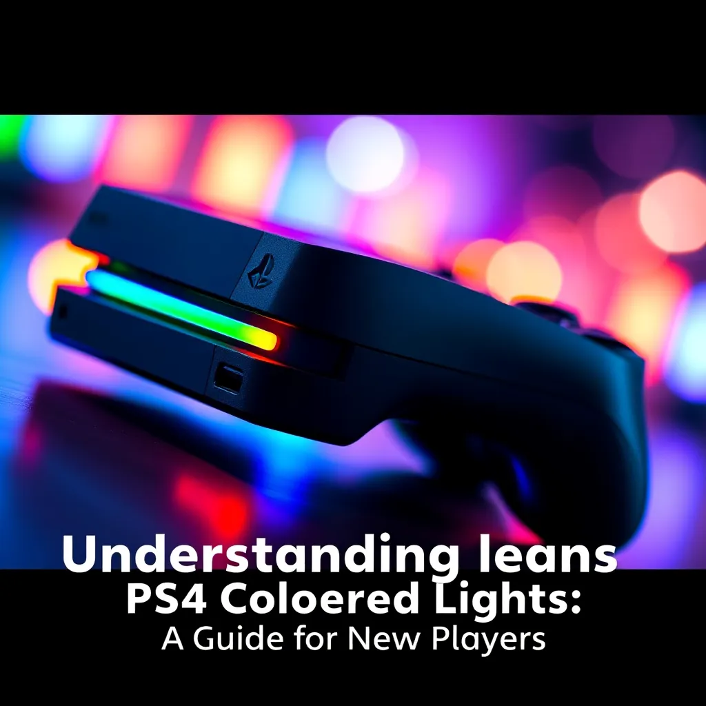 Understanding PS4 Colored Lights: A Guide for New Players : LevelUpTalk