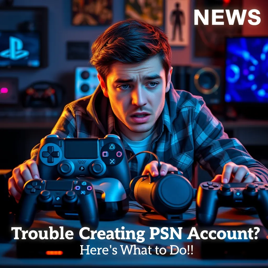 Trouble Creating a PSN Account? Here's What to Do! : LevelUpTalk