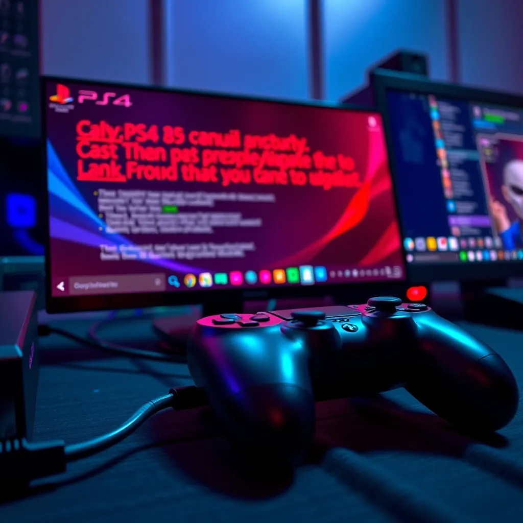 Fixing PS4 Manual Update Troubles: Get It Done Right : LevelUpTalk