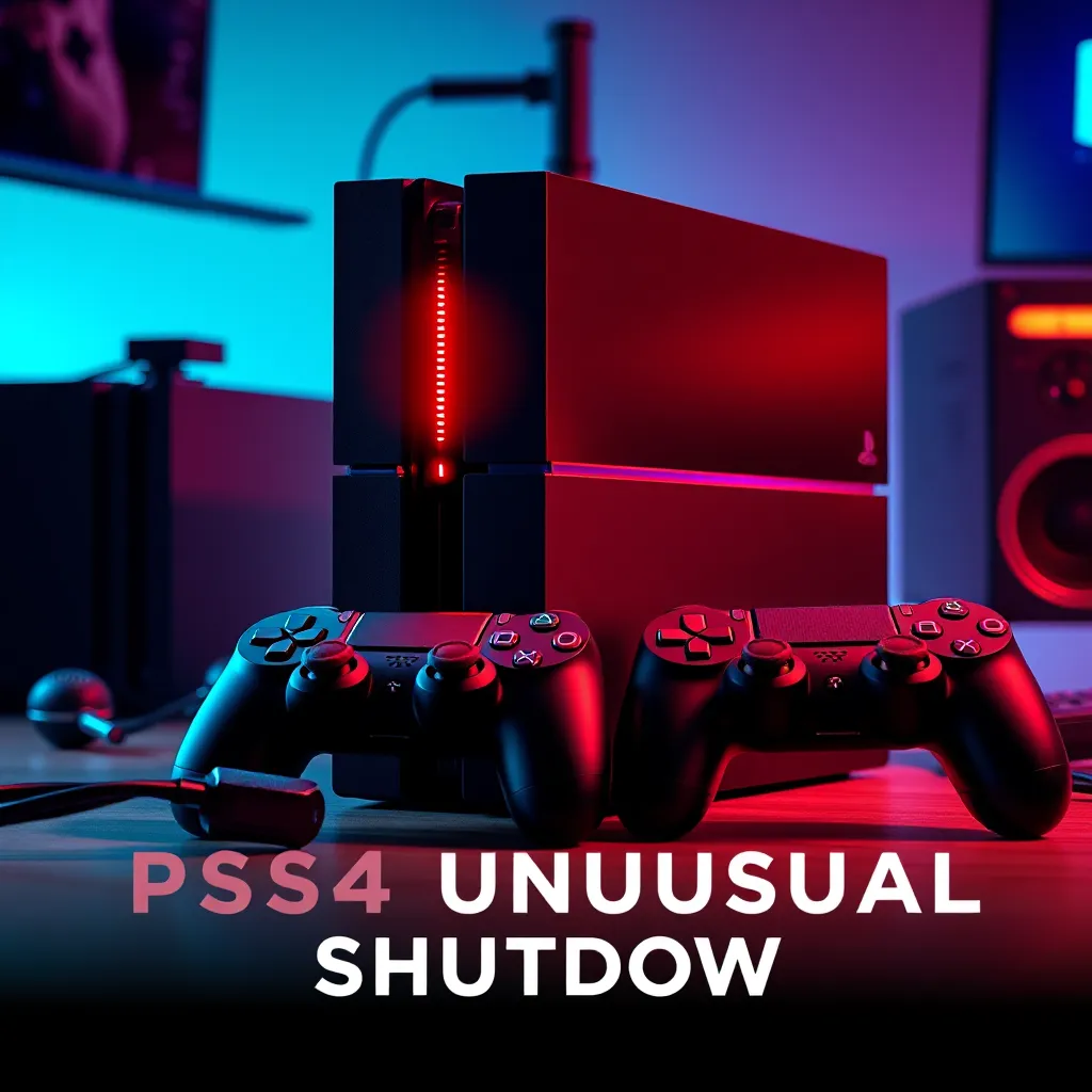 Troubleshooting PS4 Unusual Shutdown Issues: Causes and Solutions : LevelUpTalk