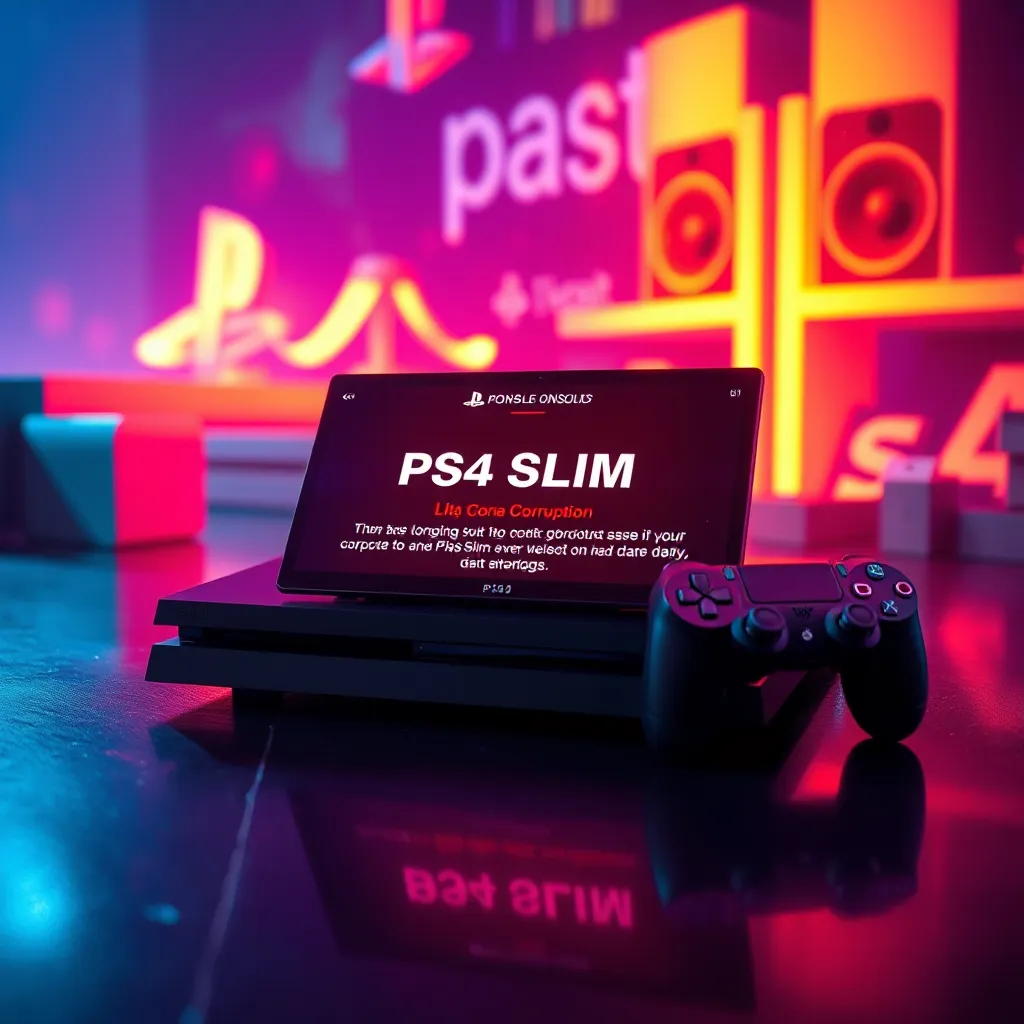 PS4 Slim's Ongoing Data Corruption Issues Exposed : LevelUpTalk