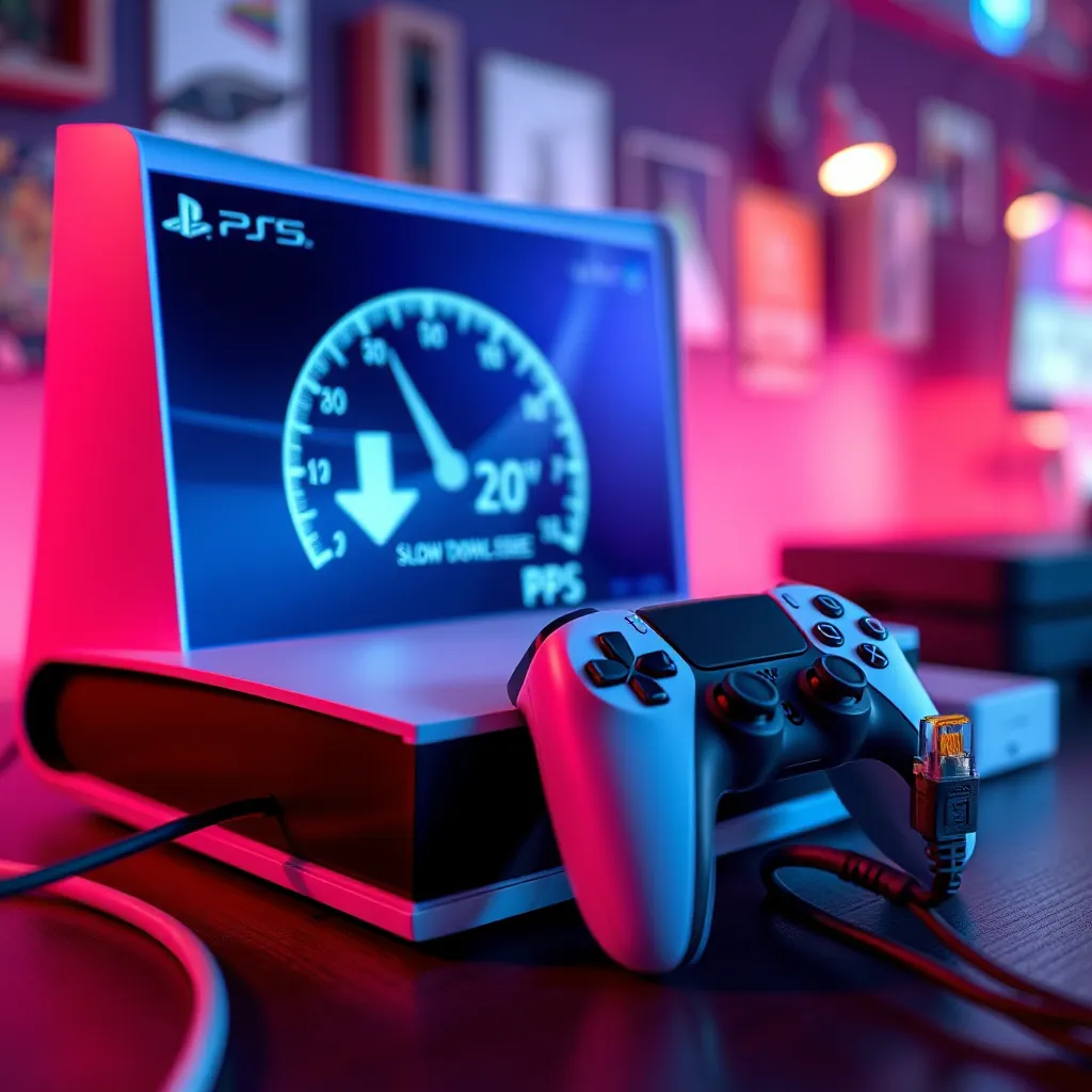Fix Slow PS5 Download Speeds: Fiber and Ethernet Issues : LevelUpTalk
