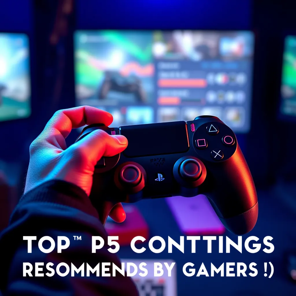 Top PS5 Controller Settings Recommended by Gamers : LevelUpTalk
