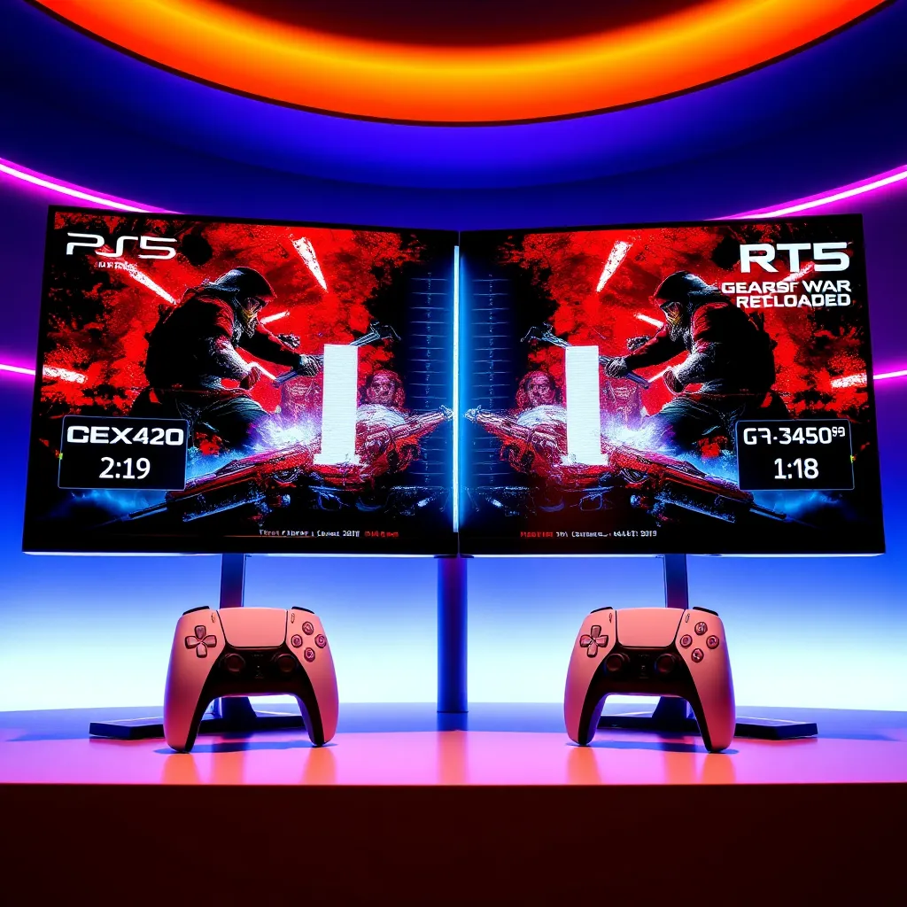 PS5 vs RTX 4060 Performance in Gears Of War Reloaded : LevelUpTalk