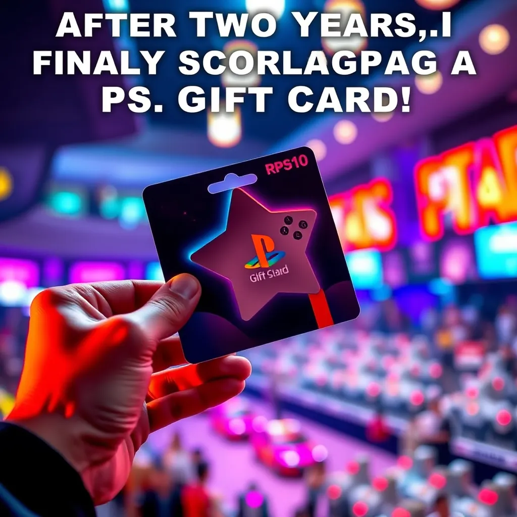 After Two Years, I Finally Scored a PS Star Gift Card! : LevelUpTalk