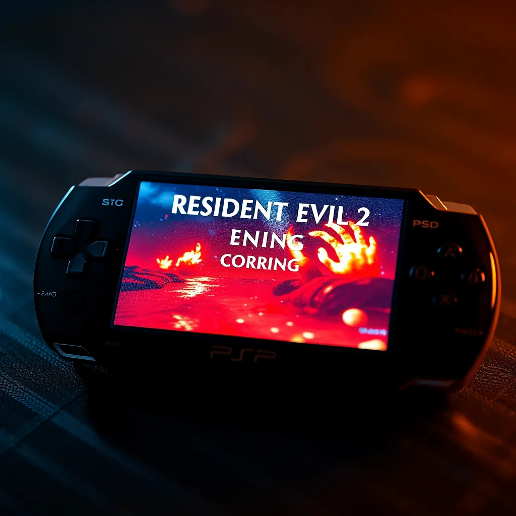 Played OG Resident Evil 2 on PSP: A Froze Ending Surprise : LevelUpTalk