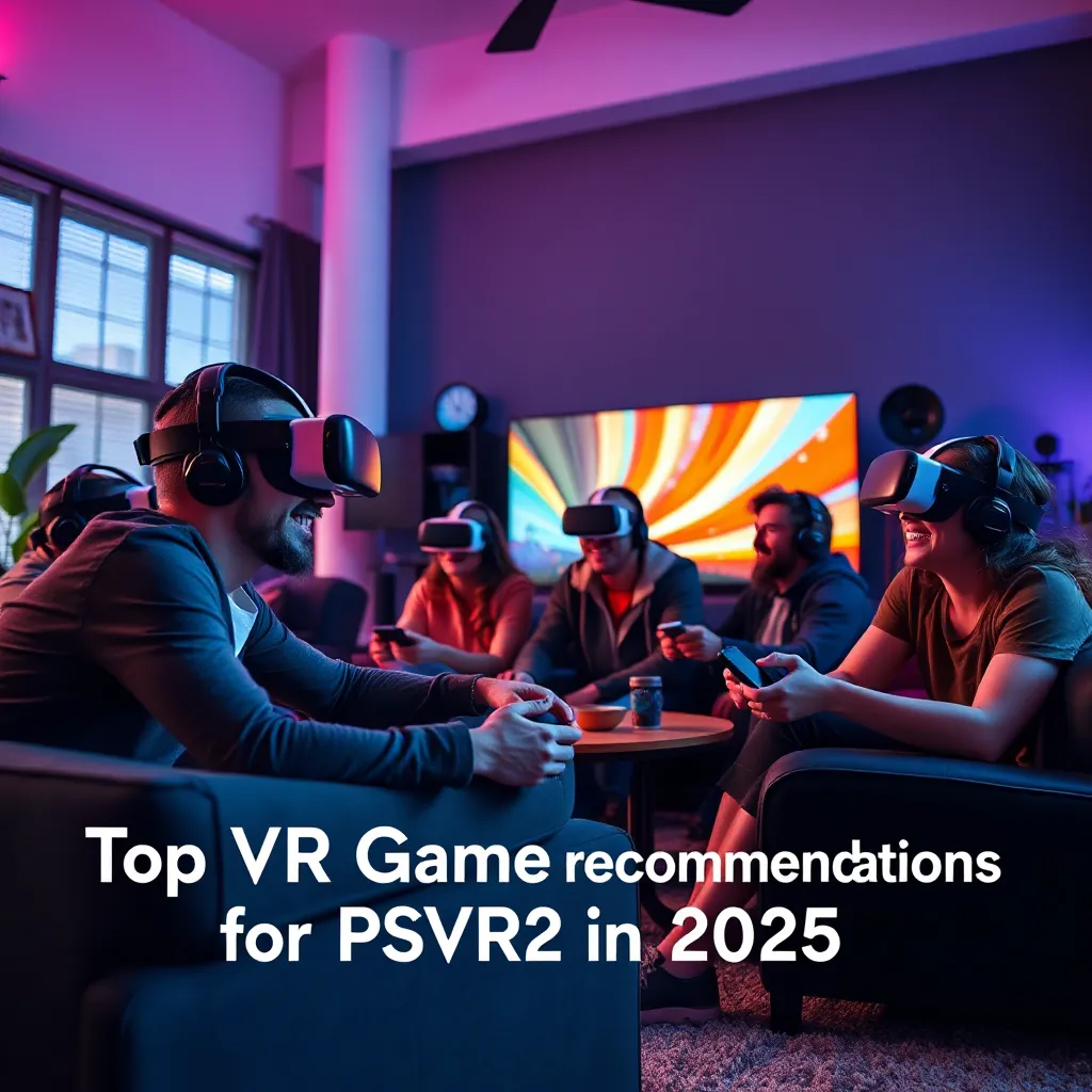 Top VR Game Recommendations for PSVR2 Players in 2025 : LevelUpTalk