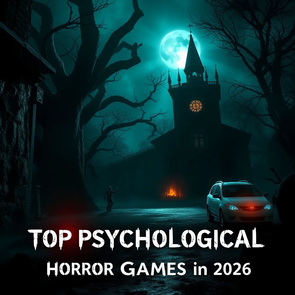 Top Psychological Horror Games You Must Try in 2026 : LevelUpTalk