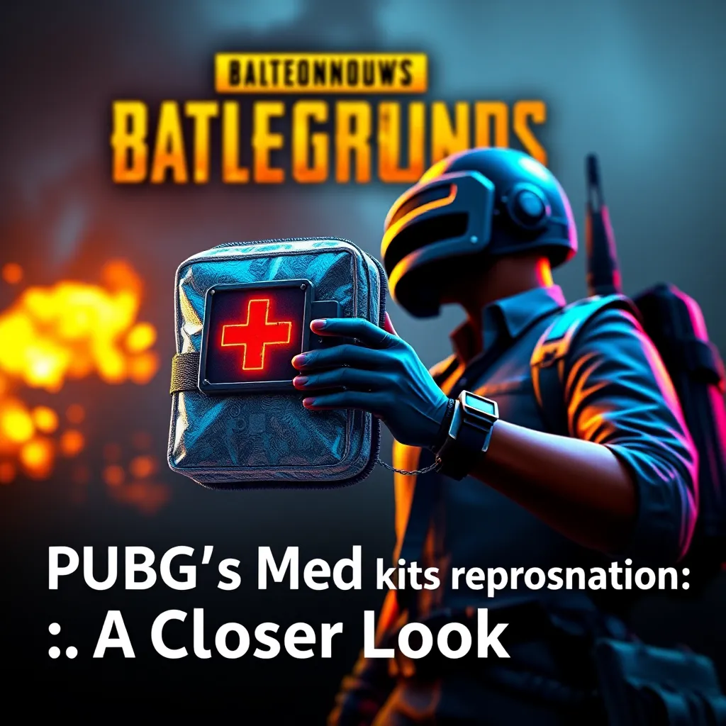 PUBG's Med Kit Misrepresentation: A Closer Look : LevelUpTalk
