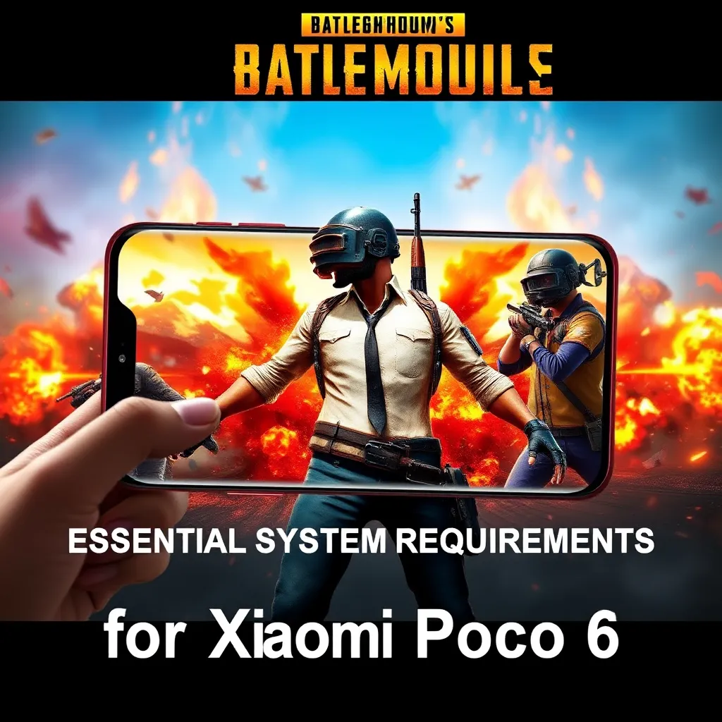 Essential System Requirements for PUBG Mobile on Xiaomi Poco 6 ...