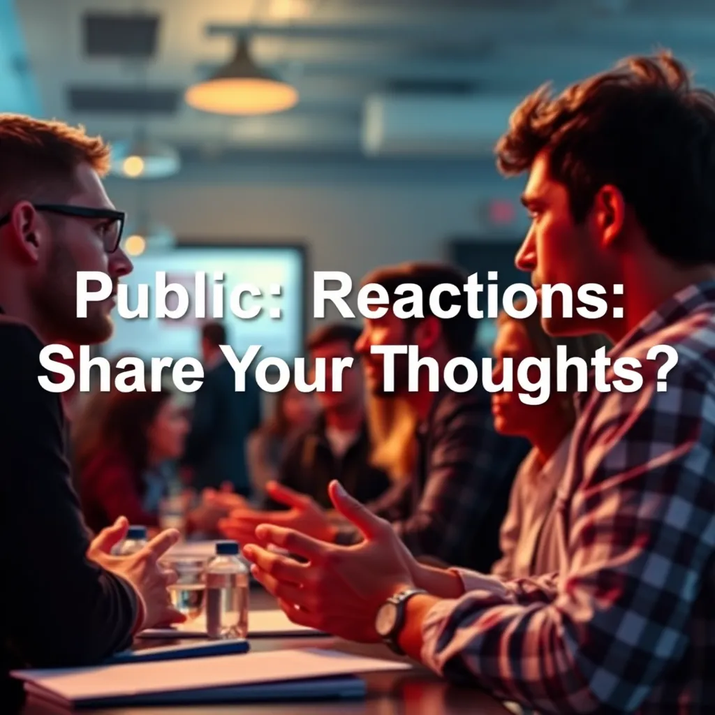 Public Reactions: How Bad Is It? Share Your Thoughts : LevelUpTalk