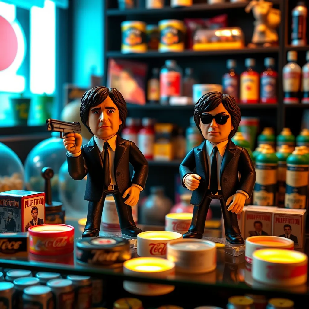 Pulp Fiction Icons Jules and Vincent Land in the Shop! : LevelUpTalk