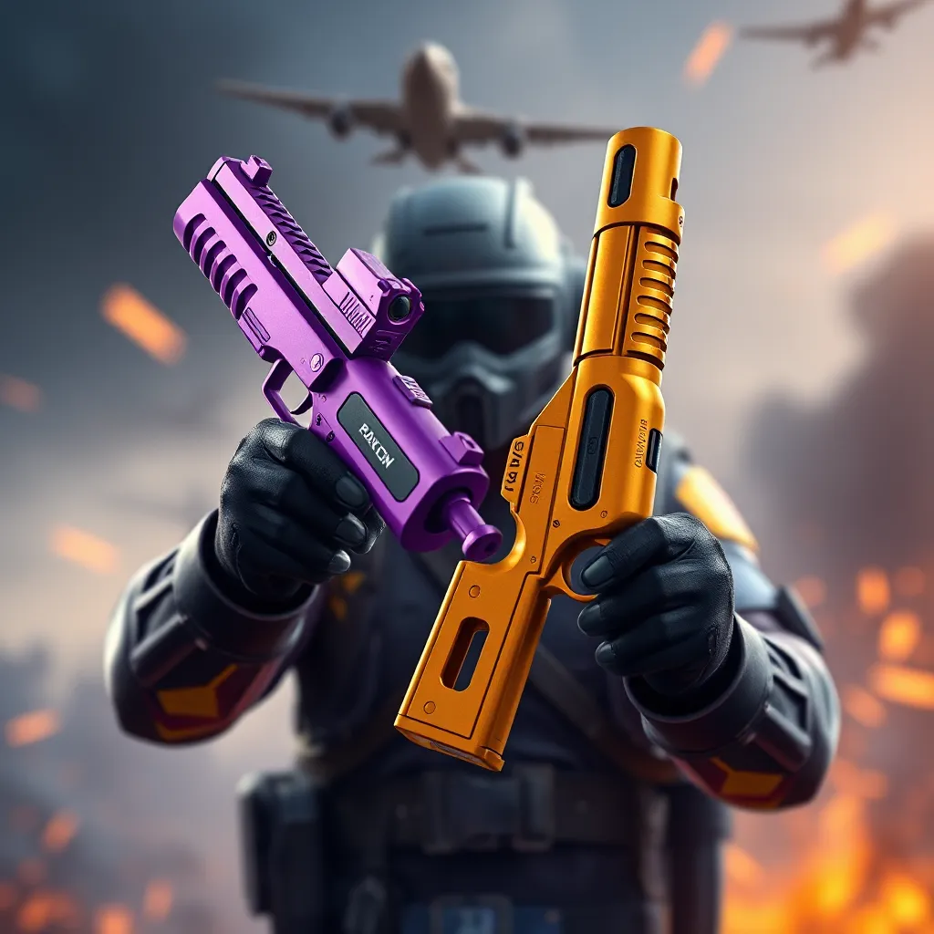 Choosing Between the Purple and Golden Gun: What to Buy? : LevelUpTalk