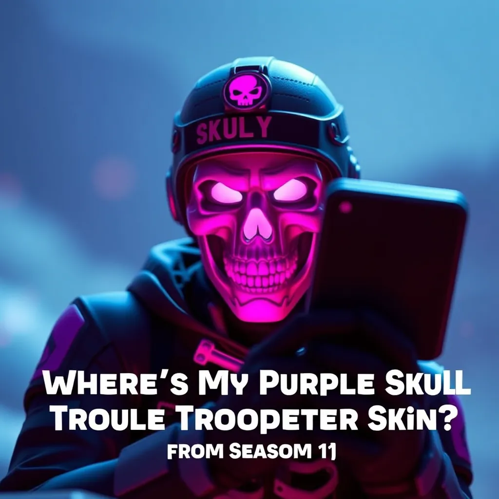 Where's My Purple Skull Trooper Skin from Season 1? : LevelUpTalk