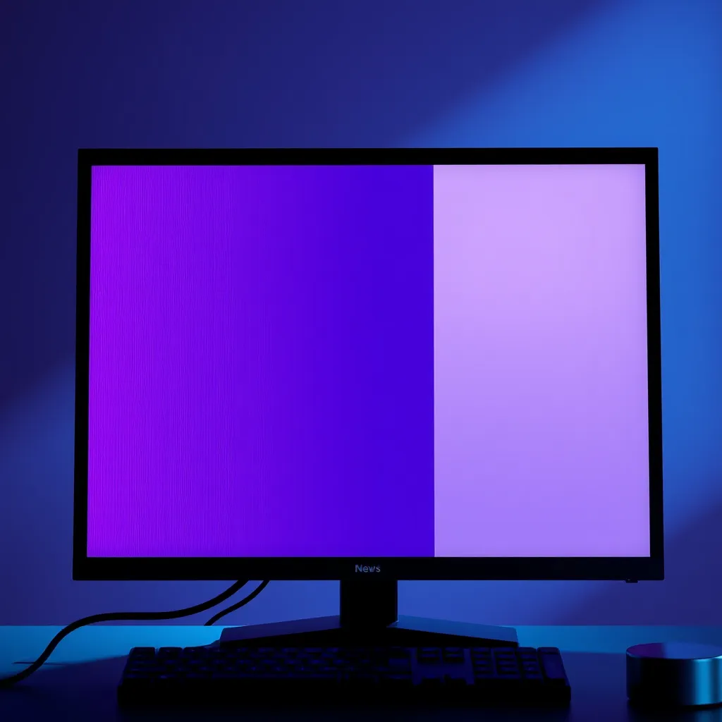 Understanding the Purple Strip on Your Screen : LevelUpTalk