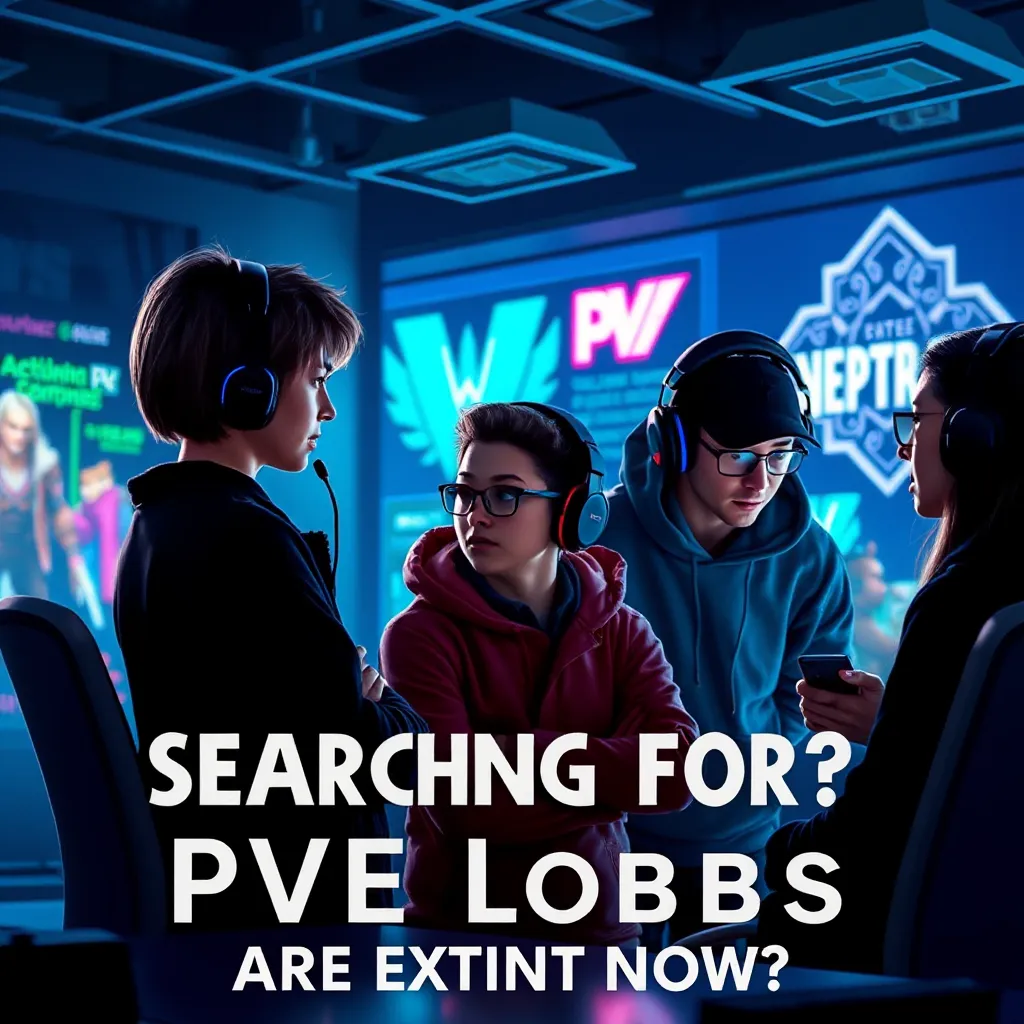 Searching for PvE Lobbies: Are They Extinct Now? : LevelUpTalk