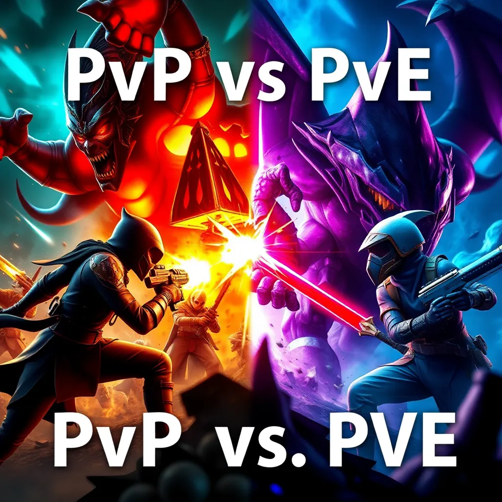 PvP vs PvE: An In-Depth Look at Game Strategies : LevelUpTalk