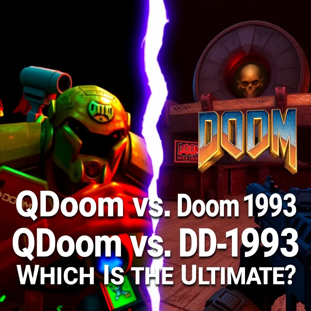 QDoom vs. Doom (1993): Which Is the Ultimate Shooter? : LevelUpTalk