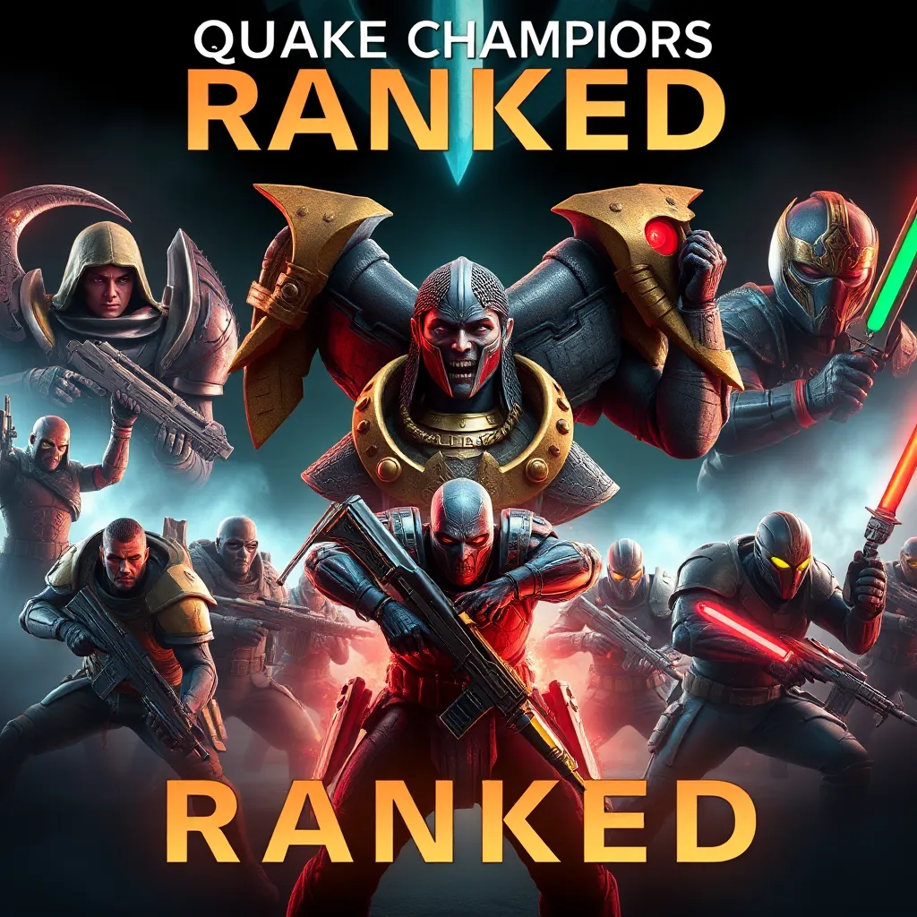 Ranking Quake Champions: Which Ones Will Top the List? : LevelUpTalk